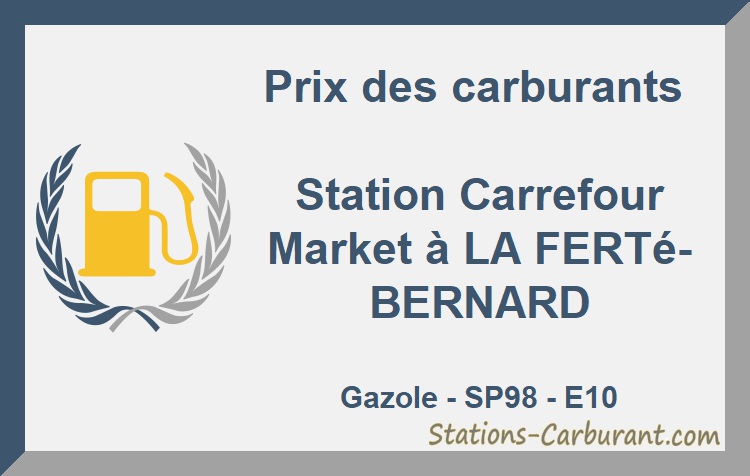 Prix Carburant La Ferte Bernard