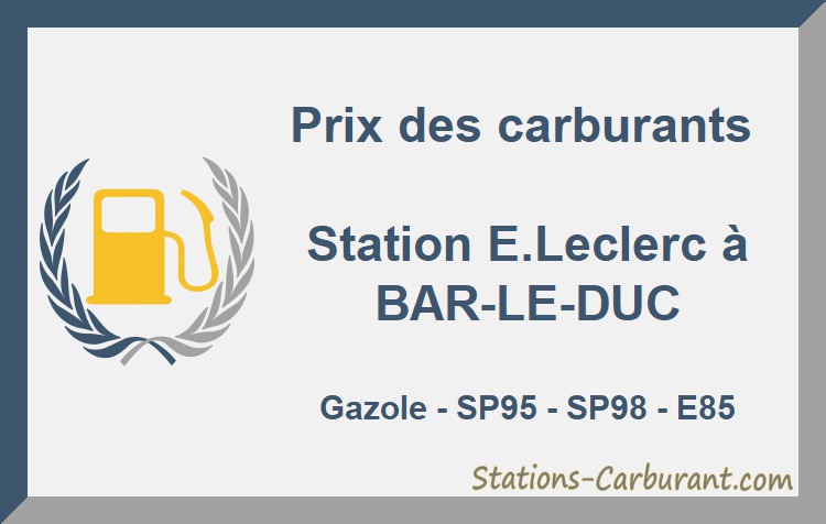 Carburant Bar Le Duc