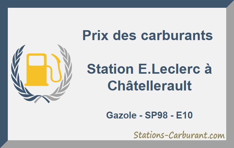 FOCH DISTRIBUTION à Châtellerault - prix des carburants