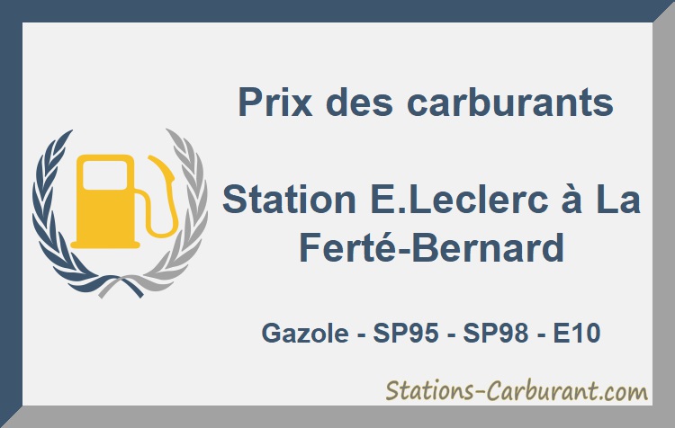 Prix Carburant La Ferte Bernard