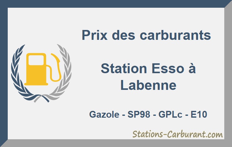 Station Esso à Labenne - prix des carburants