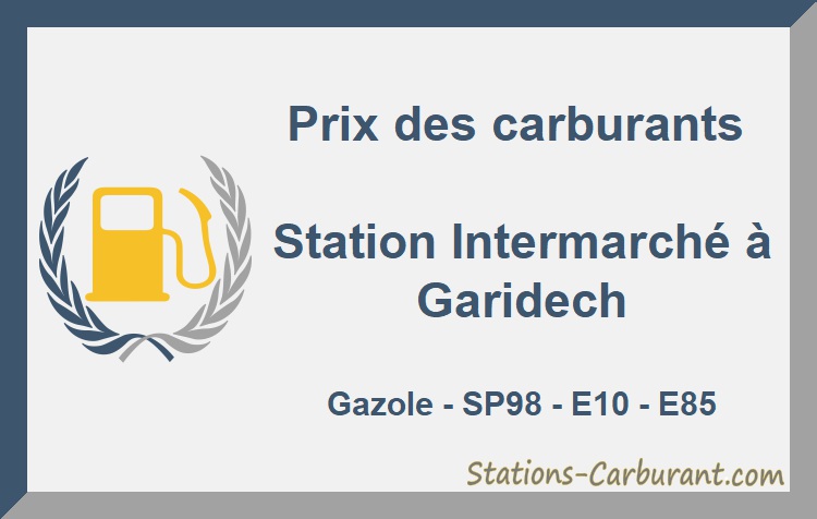 Station Intermarché à Garidech - prix des carburants