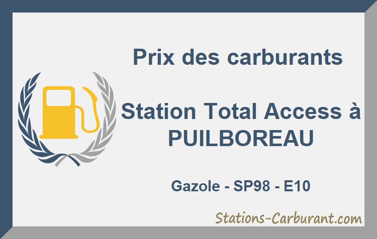 Station TotalEnergies à Puilboreau - prix des carburants