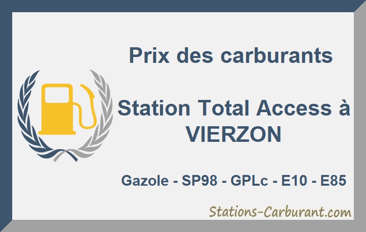 RELAIS DE LA CHEVROLERIE à VIERZON - prix des carburants
