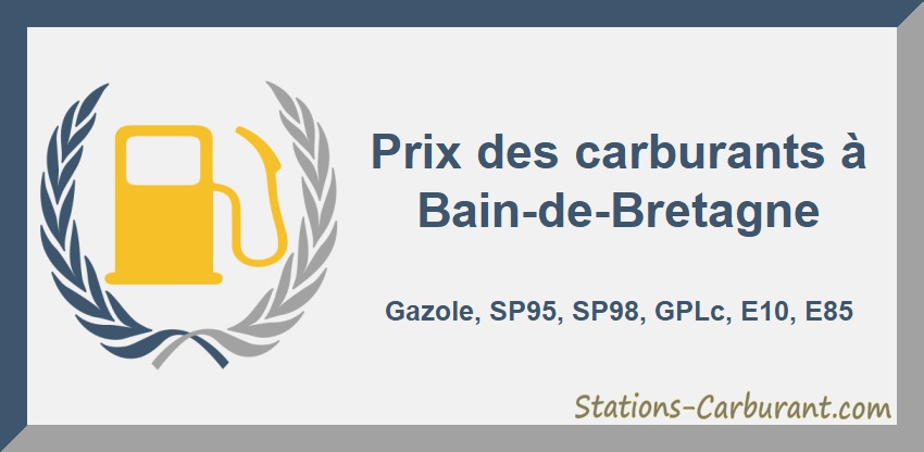 Prix Carburant Bain De Bretagne