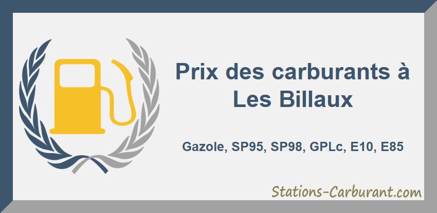Prix des carburants à Les Billaux