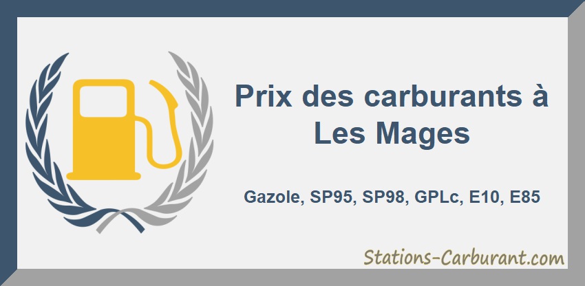 Prix des carburants à Les Mages